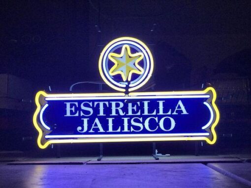 Custom Estrella Jalisco Beer Neon Sign Tube Neon Light – Neon Sign Shop ...